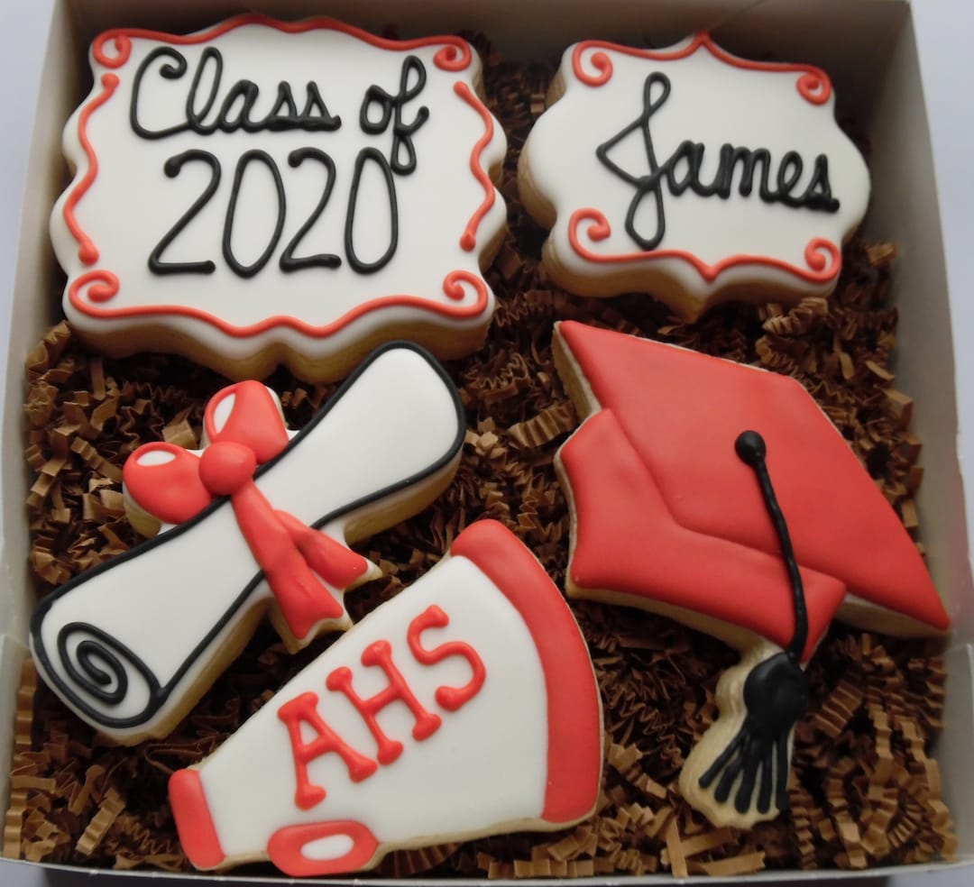 Class of 2024 Graduation Diploma Open House Gift Box Set Personalized ...
