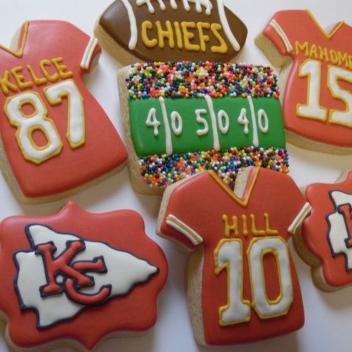 Kansas City Chiefs Cookies - Etsy