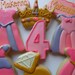 Princess Themed Crown Gown Birthday Party Favors Celebration Decorated ...