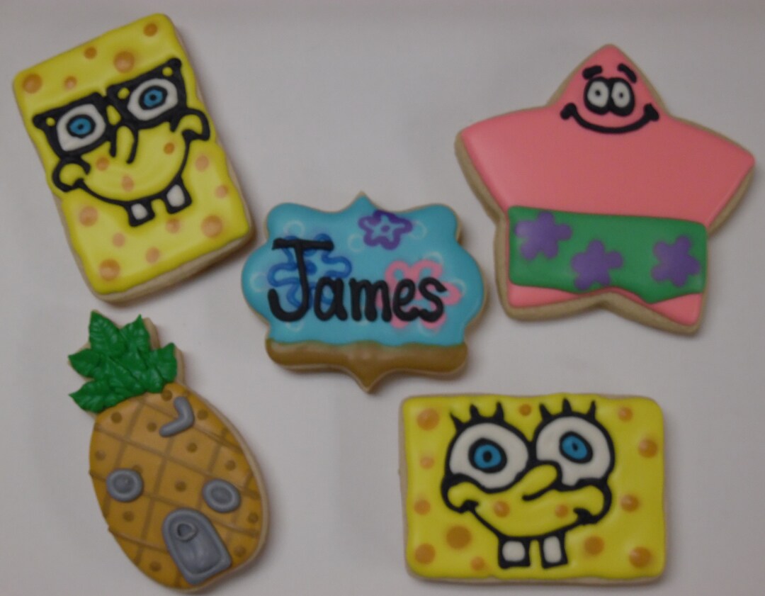 Nickelodeon Spongebob Squarepants Inspired Patrick Decorated Sugar ...