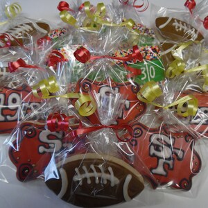 San Francisco 49ers Football Team Sports Tailgate Birthday Party Favors ...