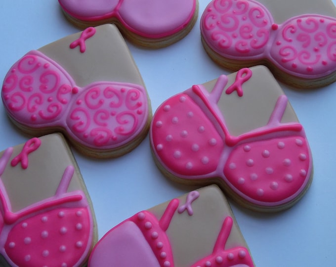 Breast Cancer Awareness Boobs Save the Tatas Pink Ribbon Decorated ...