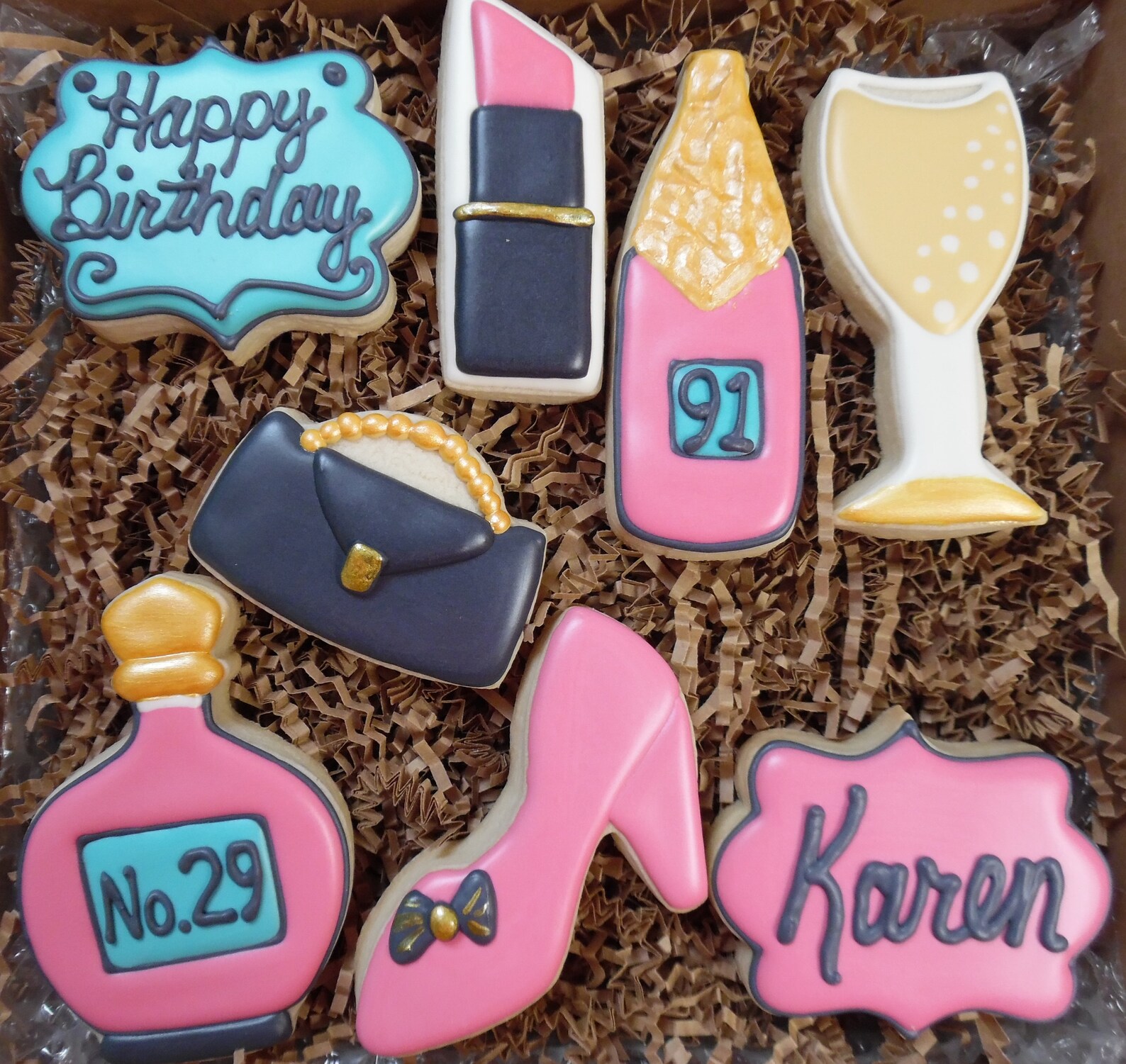 Personalized Diva Drag Queen Birthday Gift Box Sugar Cookies - Etsy