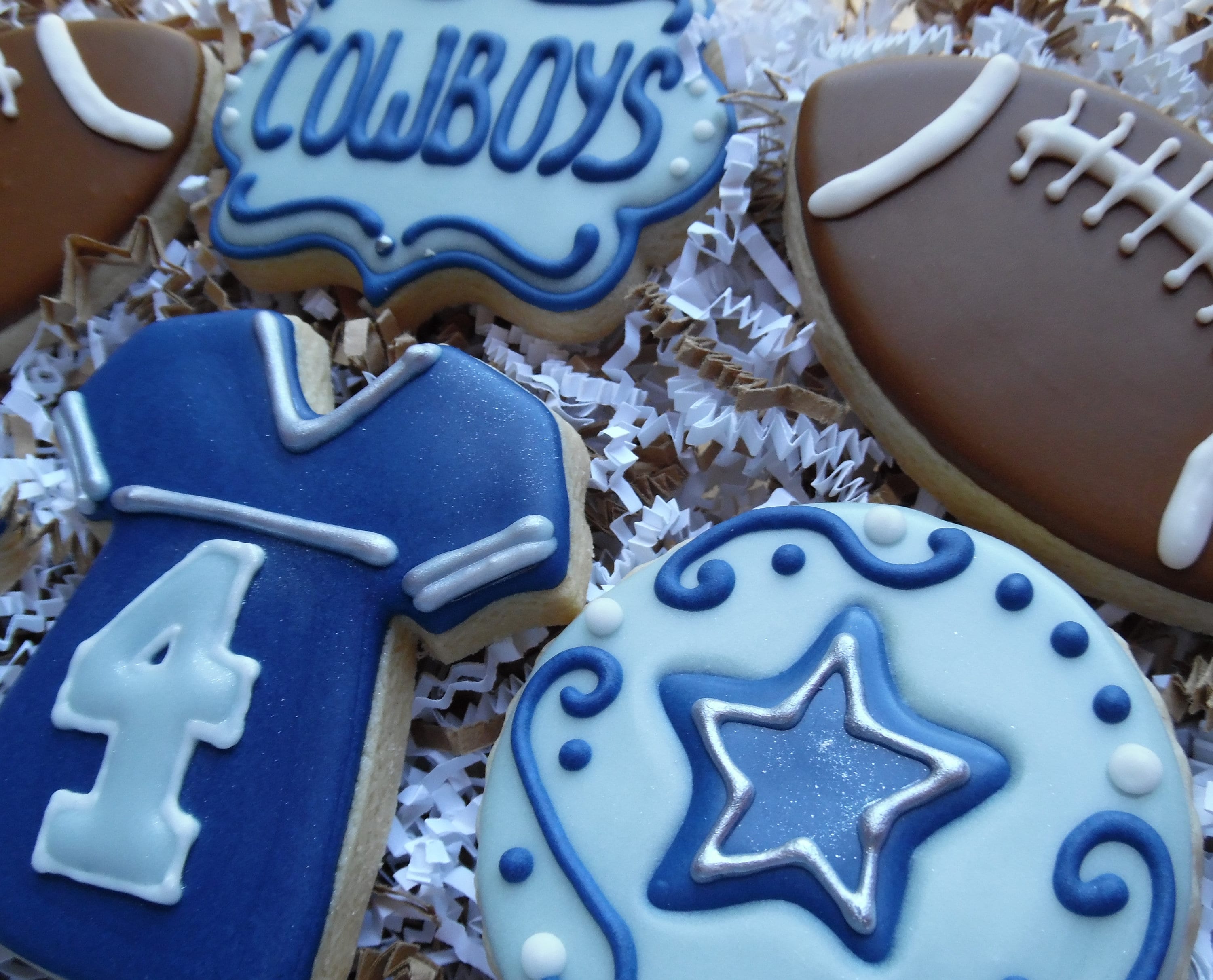 Dallas Cowboys Football Lover Gift Box Chocolate or Vanilla | Etsy