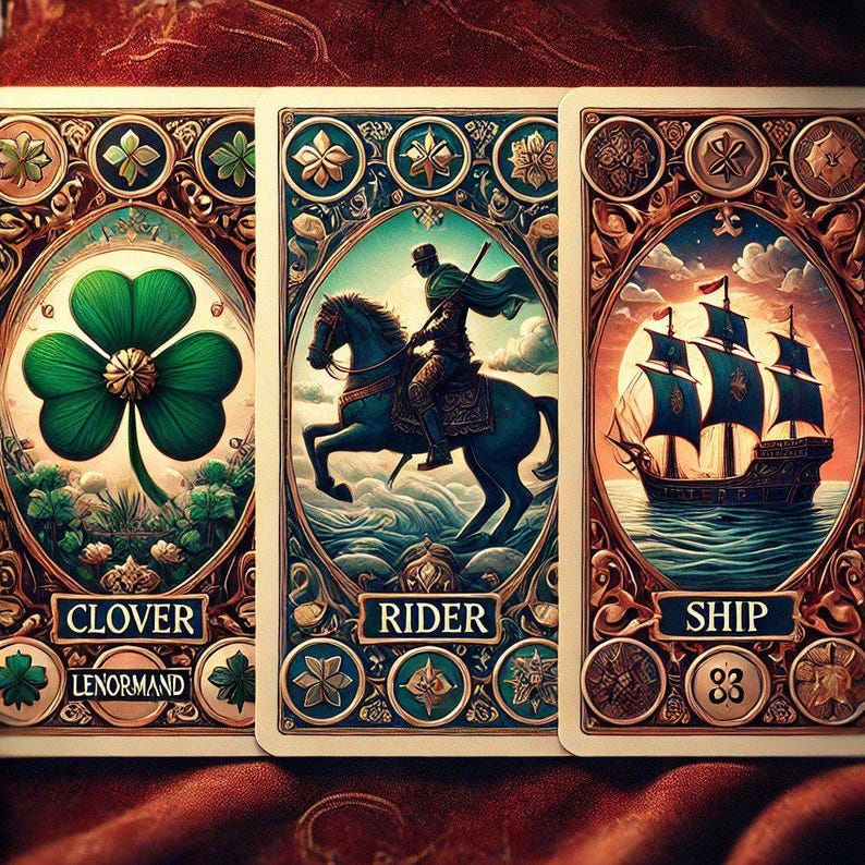 Handbook Lenormand Deck PDF, 120 Pages of Detailed Information! - Etsy
