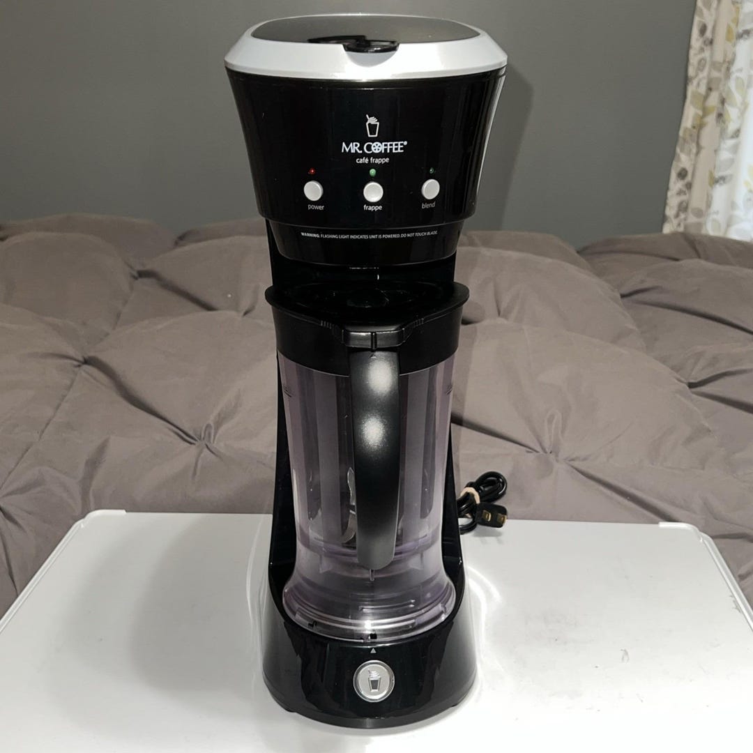 Mr. Coffee Cafe Frappe Maker BVMC-FM1 Automatic Frozen Coffee Machine ...
