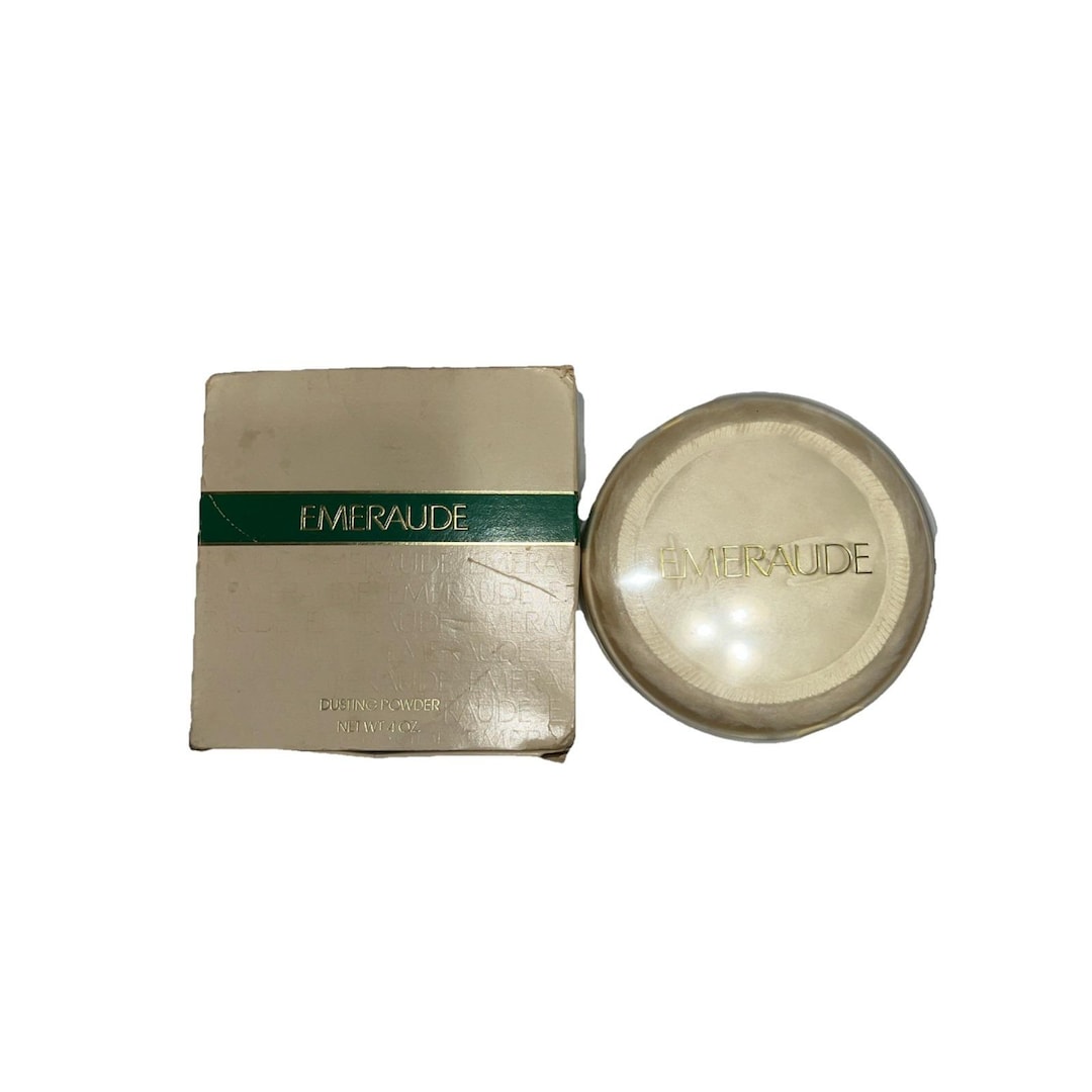 Vintage All Original Collectible Sealed COTY EMERAUDE Dusting Powder ...