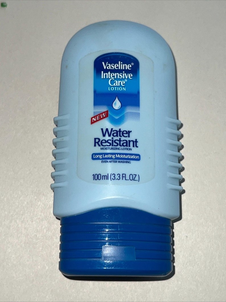 Vintage Vaseline Intensive Care Lotion Water Resistant 3.3 Oz Rare USA ...