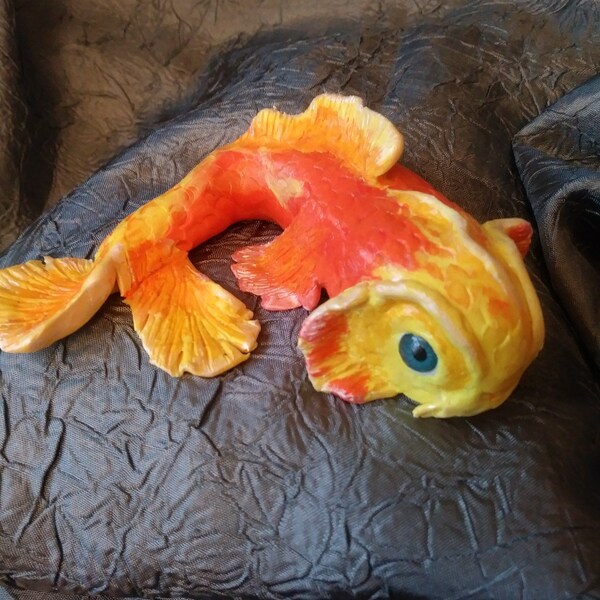 Clay Fish Sculpture - Etsy