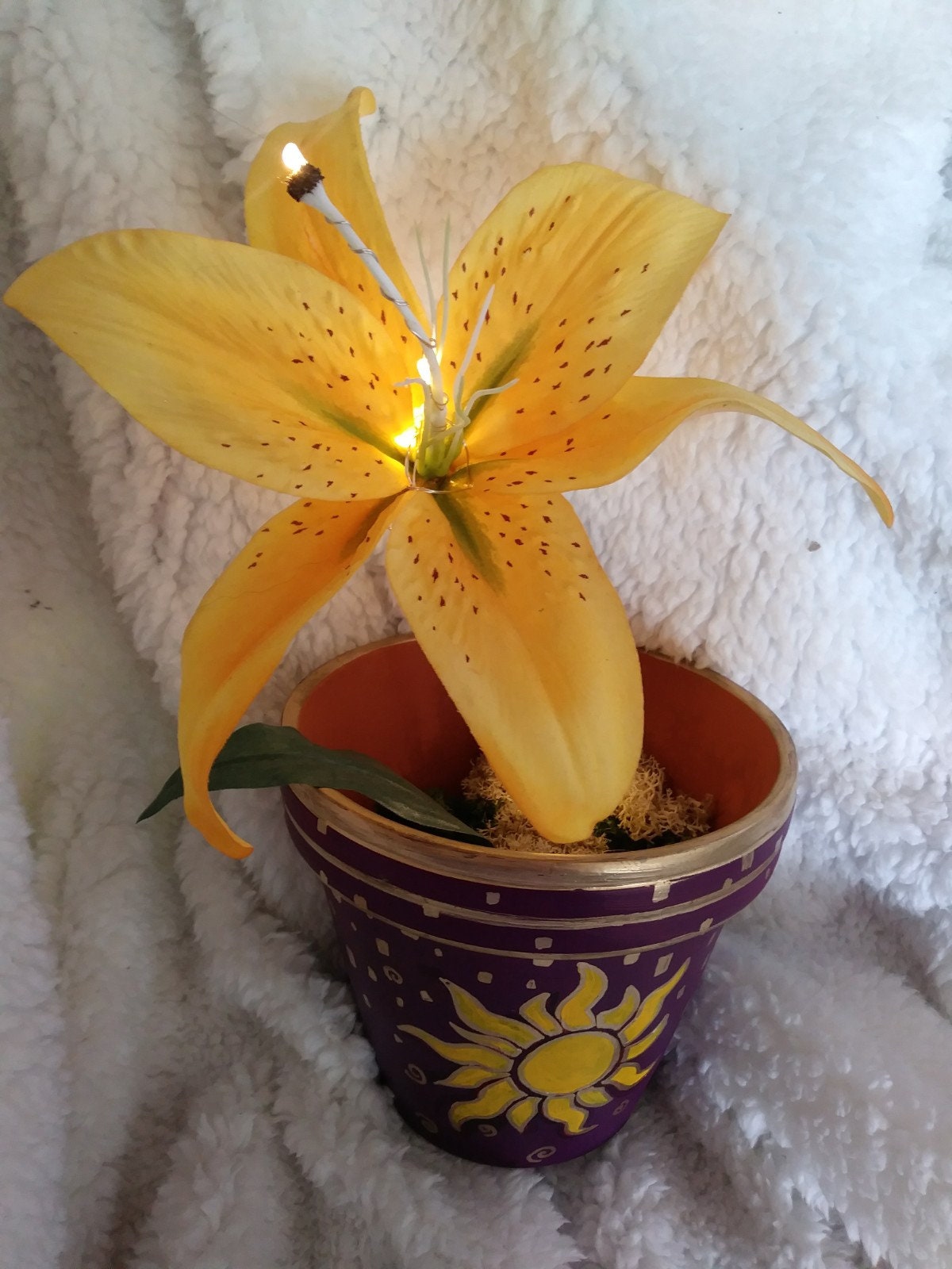 Life Size Replica Tangled Rapunzel Enchanted Flower Custom | Etsy New ...