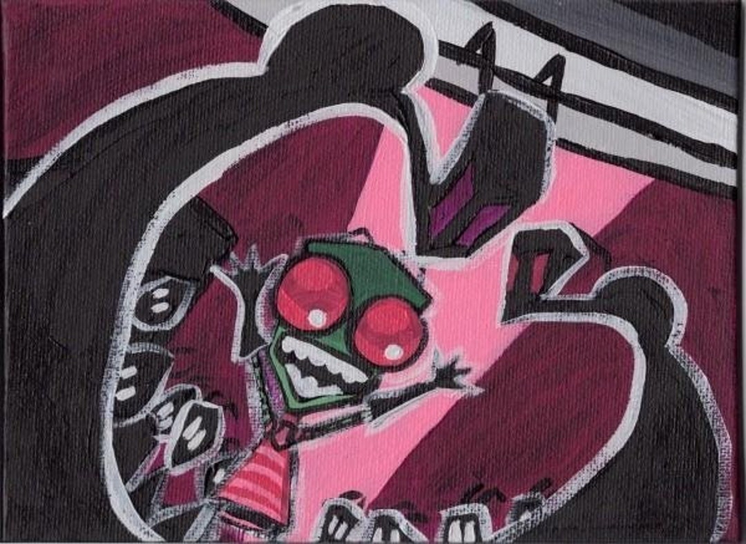 Invader Zim Fan Art Painting: Featuring Zim and the Tallest's From the ...