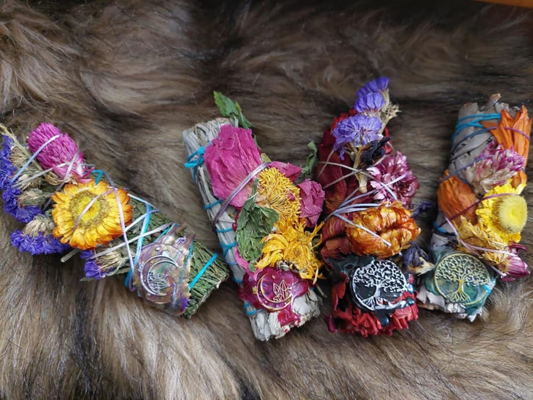Custom Build Your Own Smudge Stick Bundle - Dragons Blood, White Sage ...