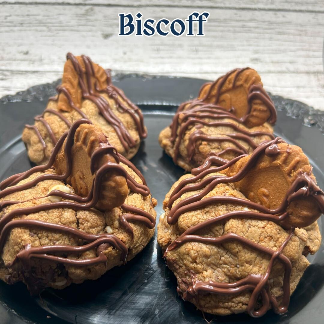Biscoff - HUGE Gourmet Fantastical Stuffed Cookies - Etsy