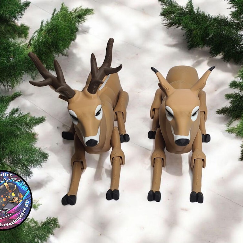 Deer 99 Nights Toy - Etsy