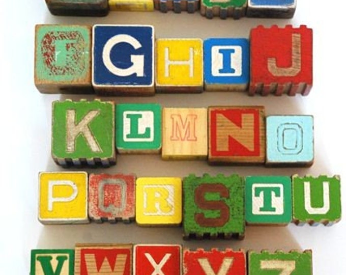 Mixed up Alphabet No. 4 - Etsy