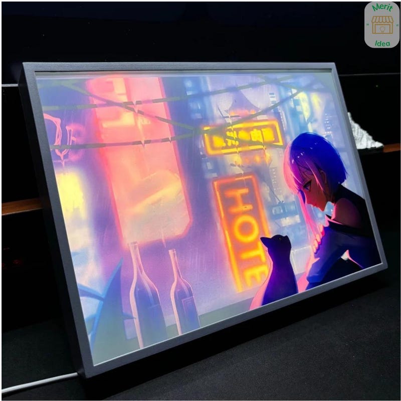 Light Anime Frame - Etsy UK