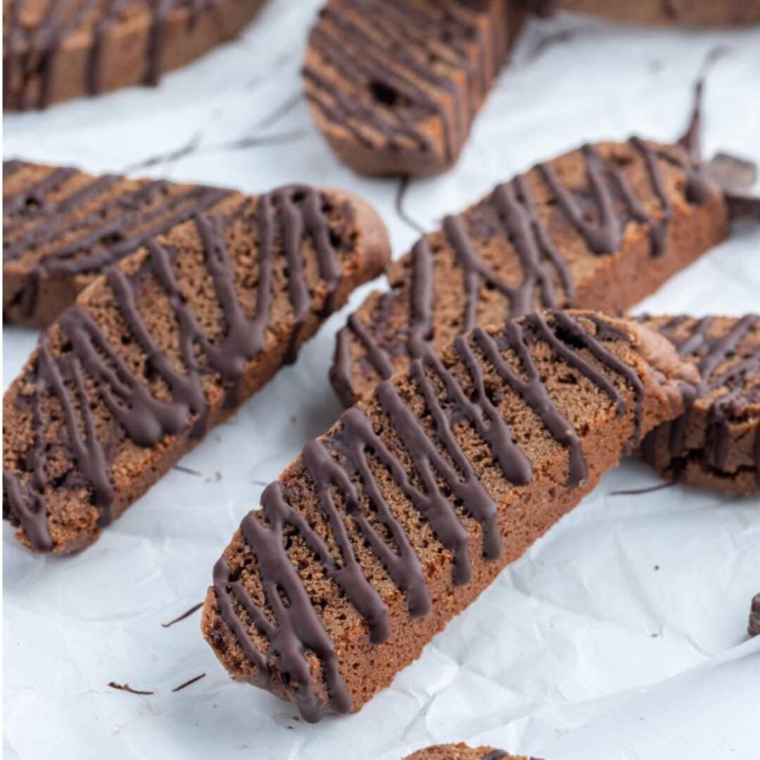 Triple Chocolate Biscotti Recipe Instant Download Decadent Crunchy Treats - Etsy