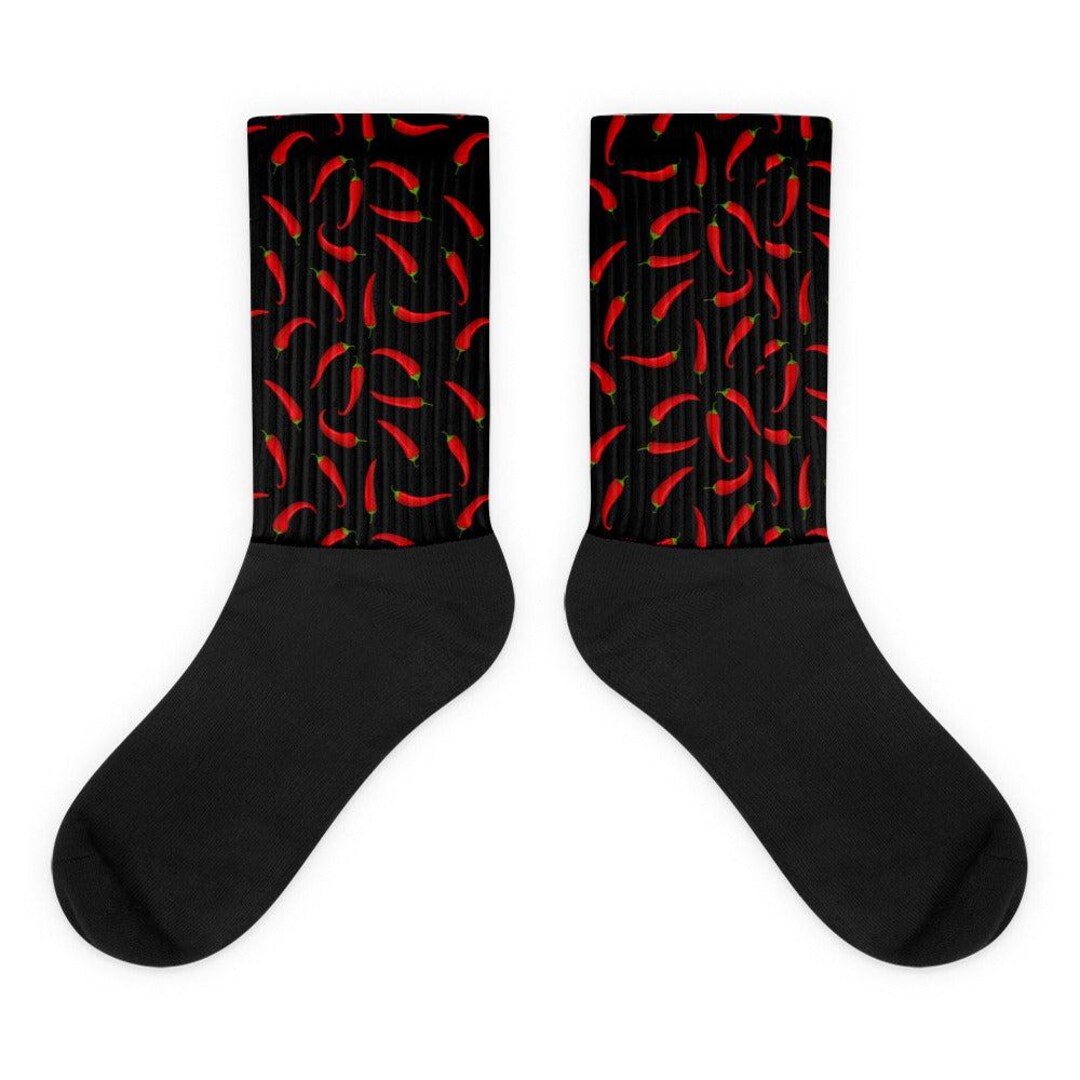 Eden Garden Socks Hot Chili - Etsy