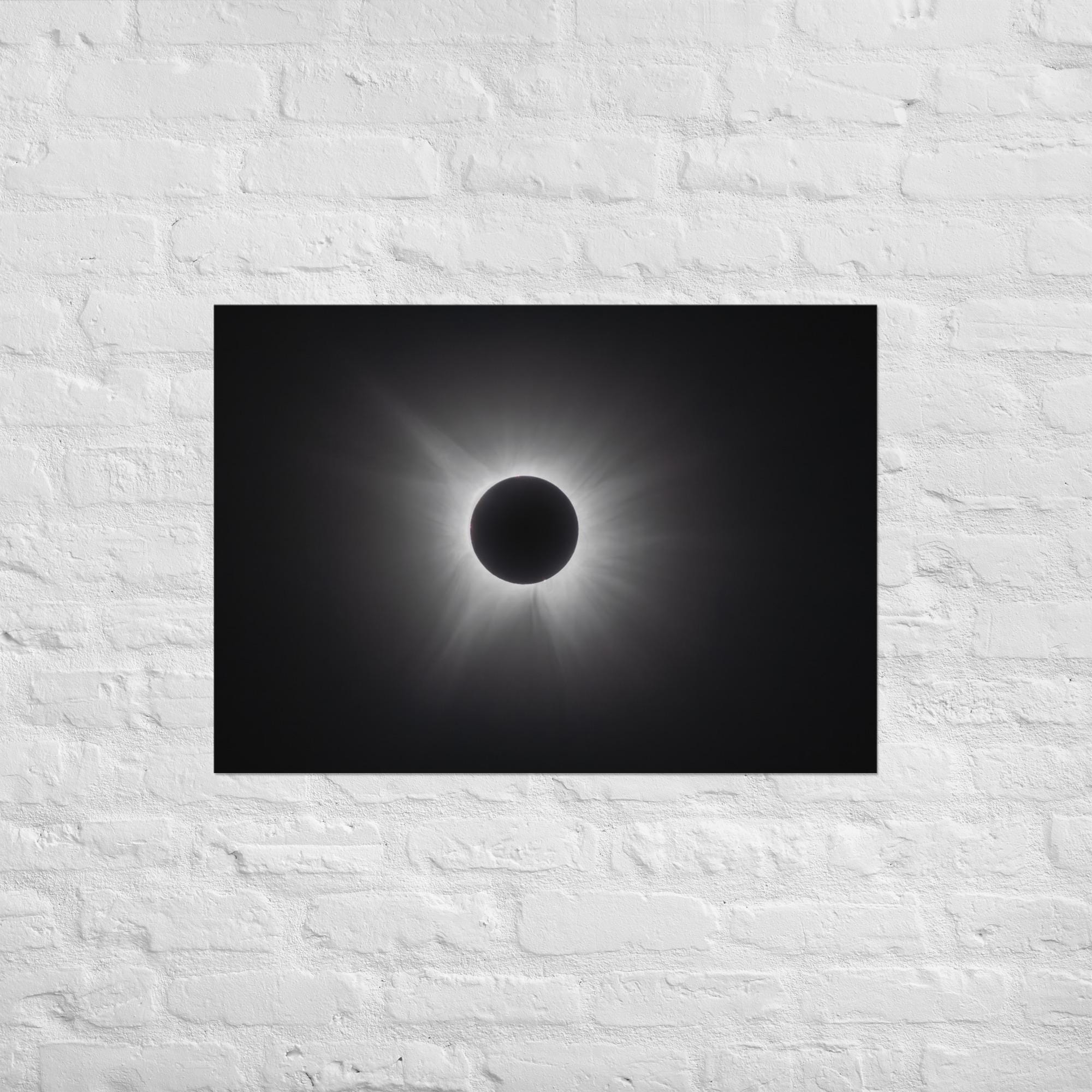 Full Solar Eclipse Poster - Etsy