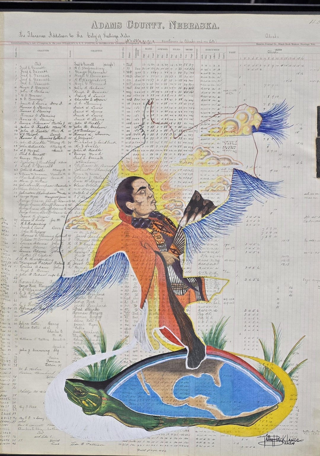 Native American Art, Ledger, Original, Fine Art, Wall Decor - Etsy