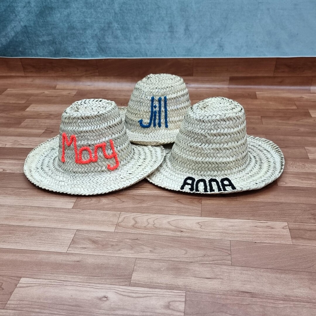 Straw Hats, Traditional Round Straw Hat - Etsy
