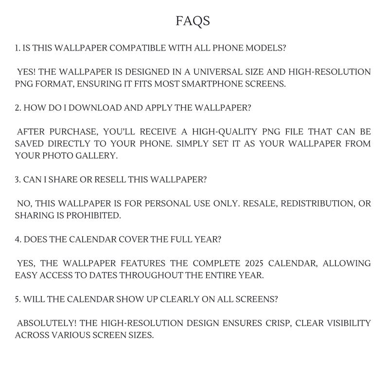 Fall Girl 2025 Calendar Phone Wallpaper - Etsy