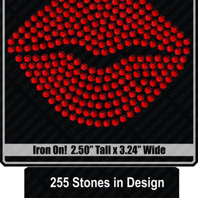 Lips Iron On - Etsy