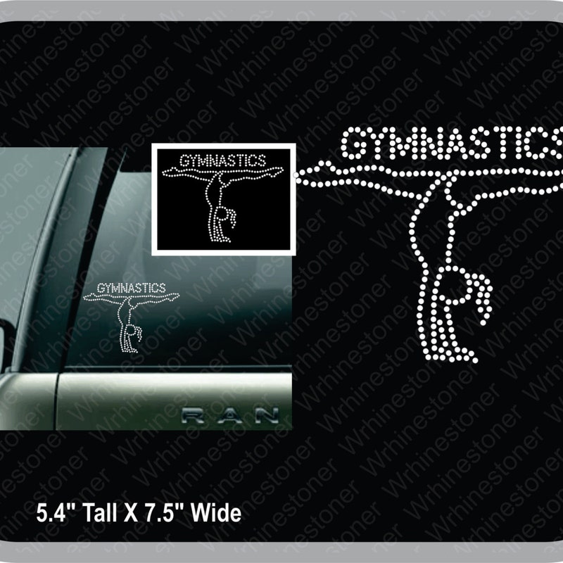 Gymnastics Decals - Etsy