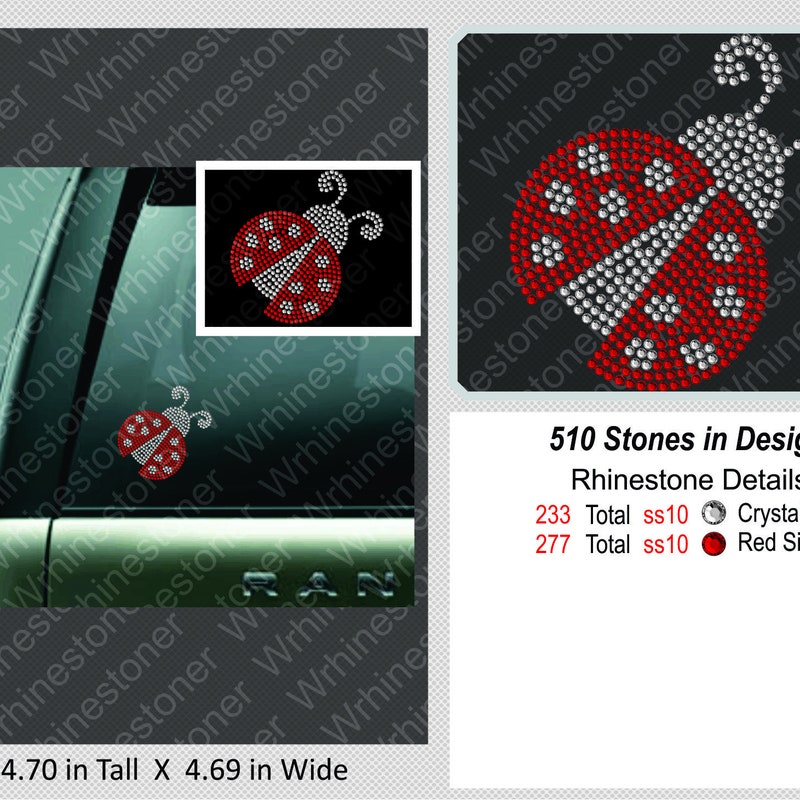 Ladybug Decal - Etsy