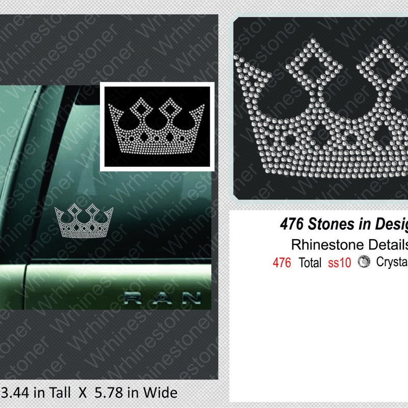 Crown Stickers - Etsy