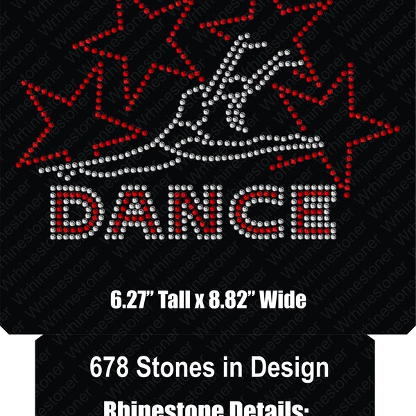 Dance Rhinestone - Etsy