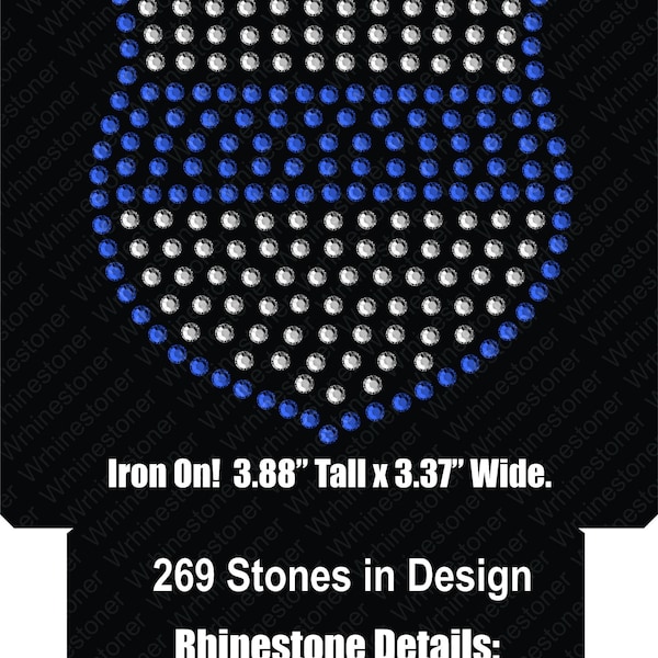 Police Badge Iron On - Etsy