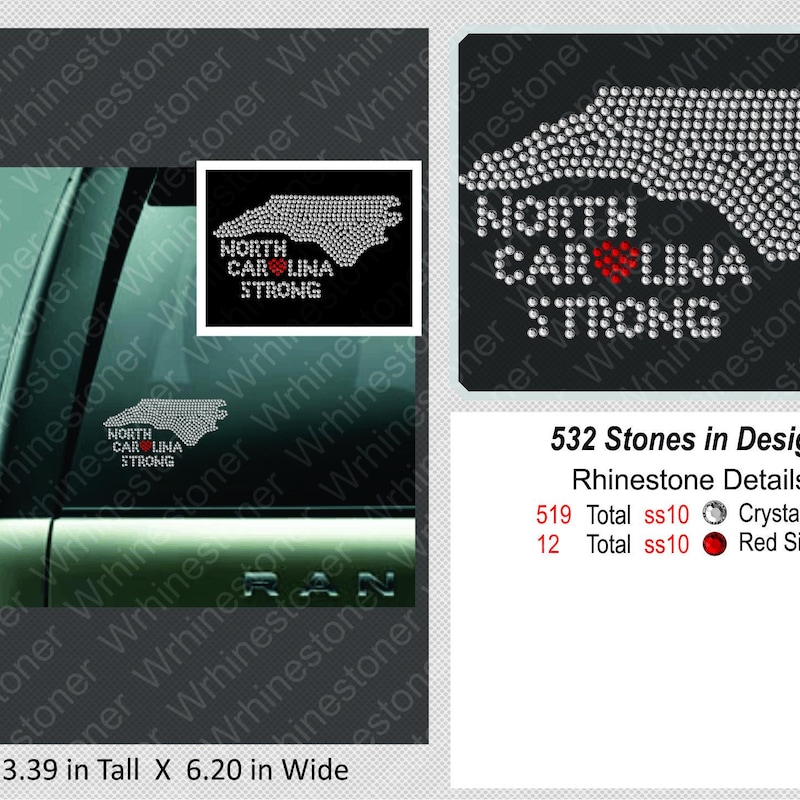 North Carolina Decal - Etsy