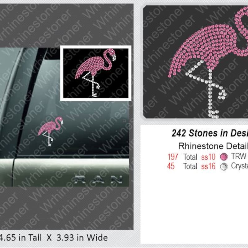 Flamingo Decal - Etsy