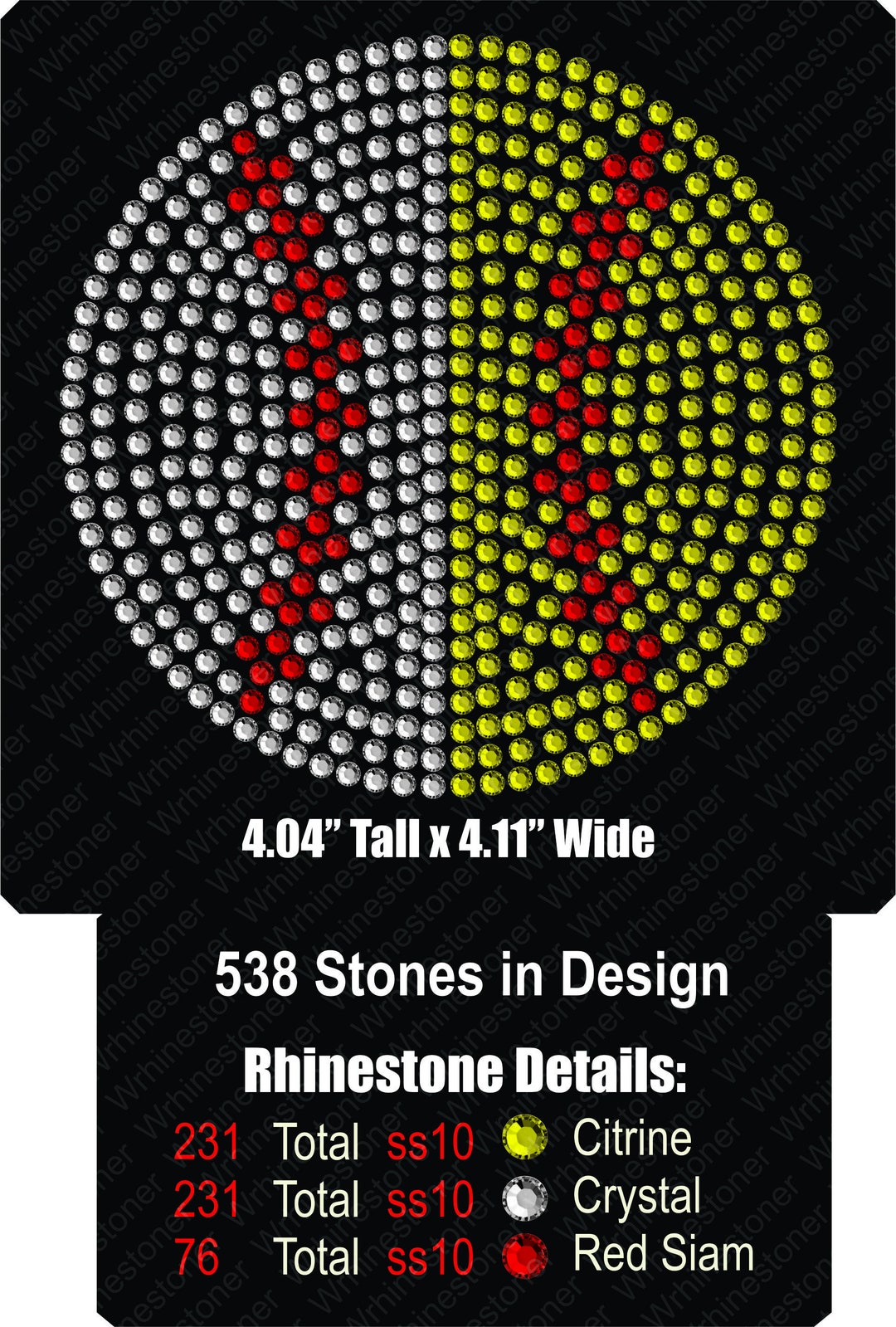 Baseball Softball Rhinestone Template: SVG, Cricut, EPS, JPG (digital ...