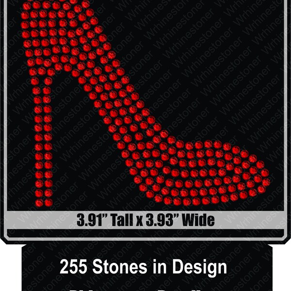 High Heel Rhinestone - Etsy