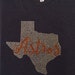 Houston Astros Texas Shape Rhinestone Shirt Astros Rhinestone Shirt ...