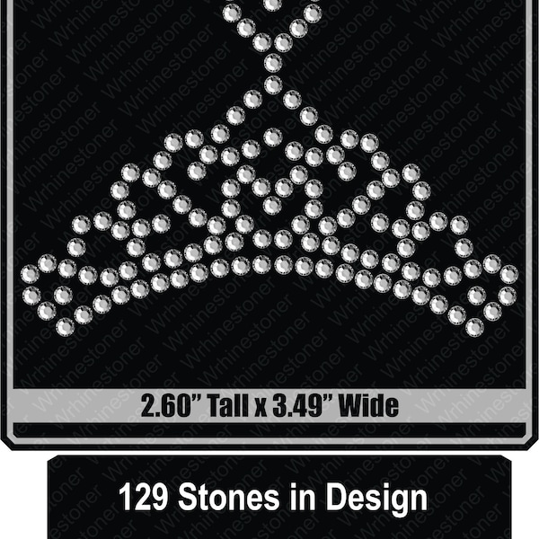 Rhinestone Crown - Etsy