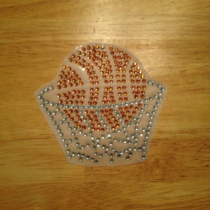 Basketball Net Rhinestone Car Decal; Basketball Decal; Basketball ...