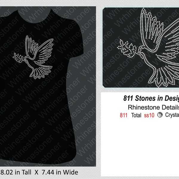 Rhinestone T Shirt - Etsy