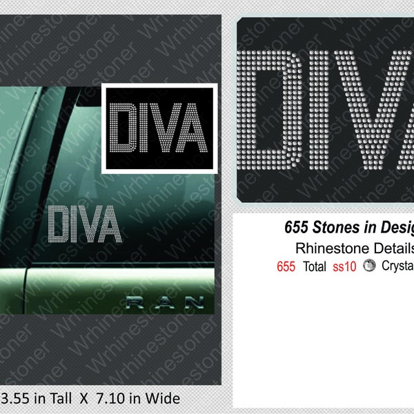 Diva Decal - Etsy