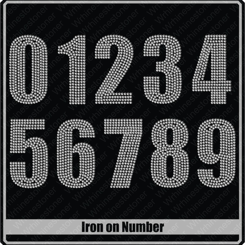 Iron on Rhinestone - Etsy