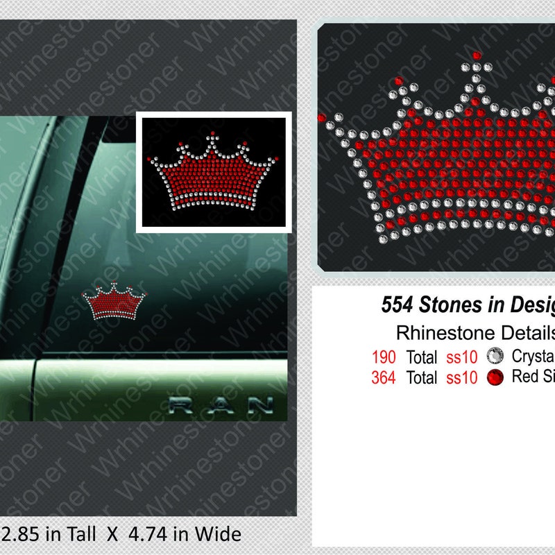 Crown Sticker - Etsy