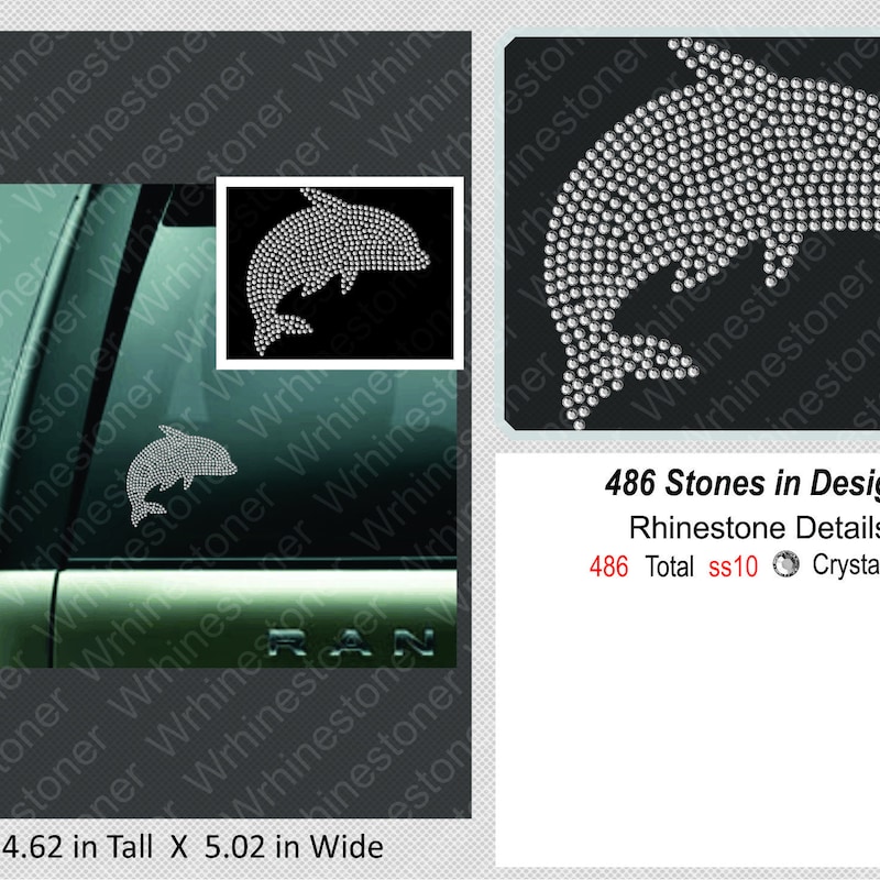 Dolphin Sticker - Etsy