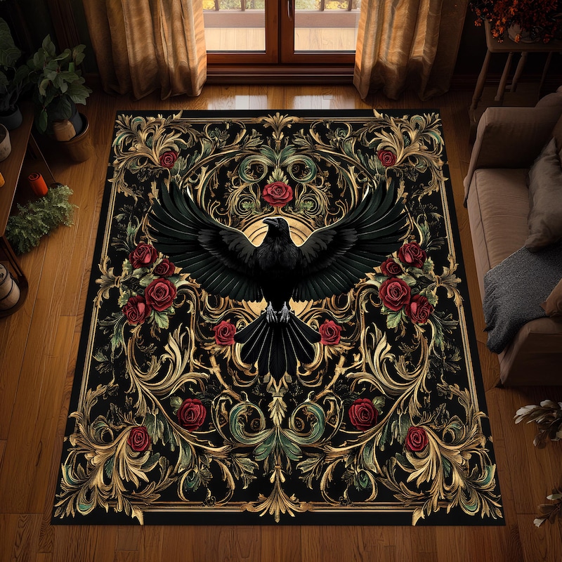 Gothic Rug - Etsy