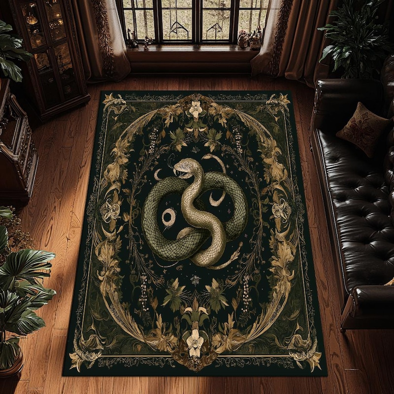 Gothic Rug - Etsy