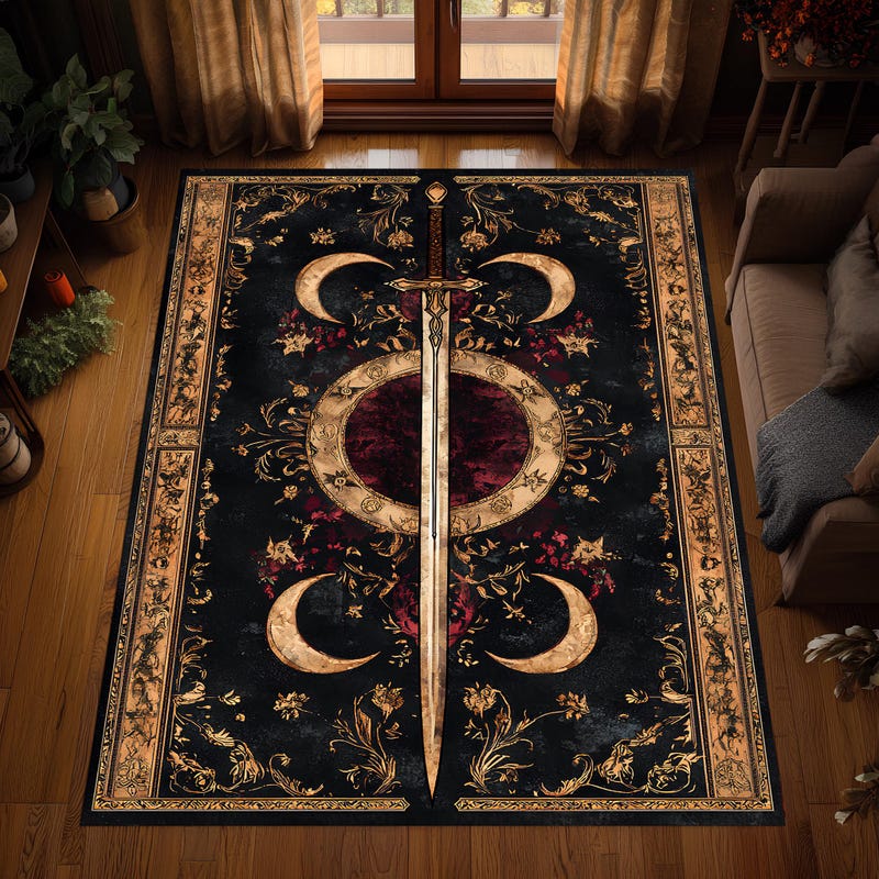 Gothic Rug - Etsy