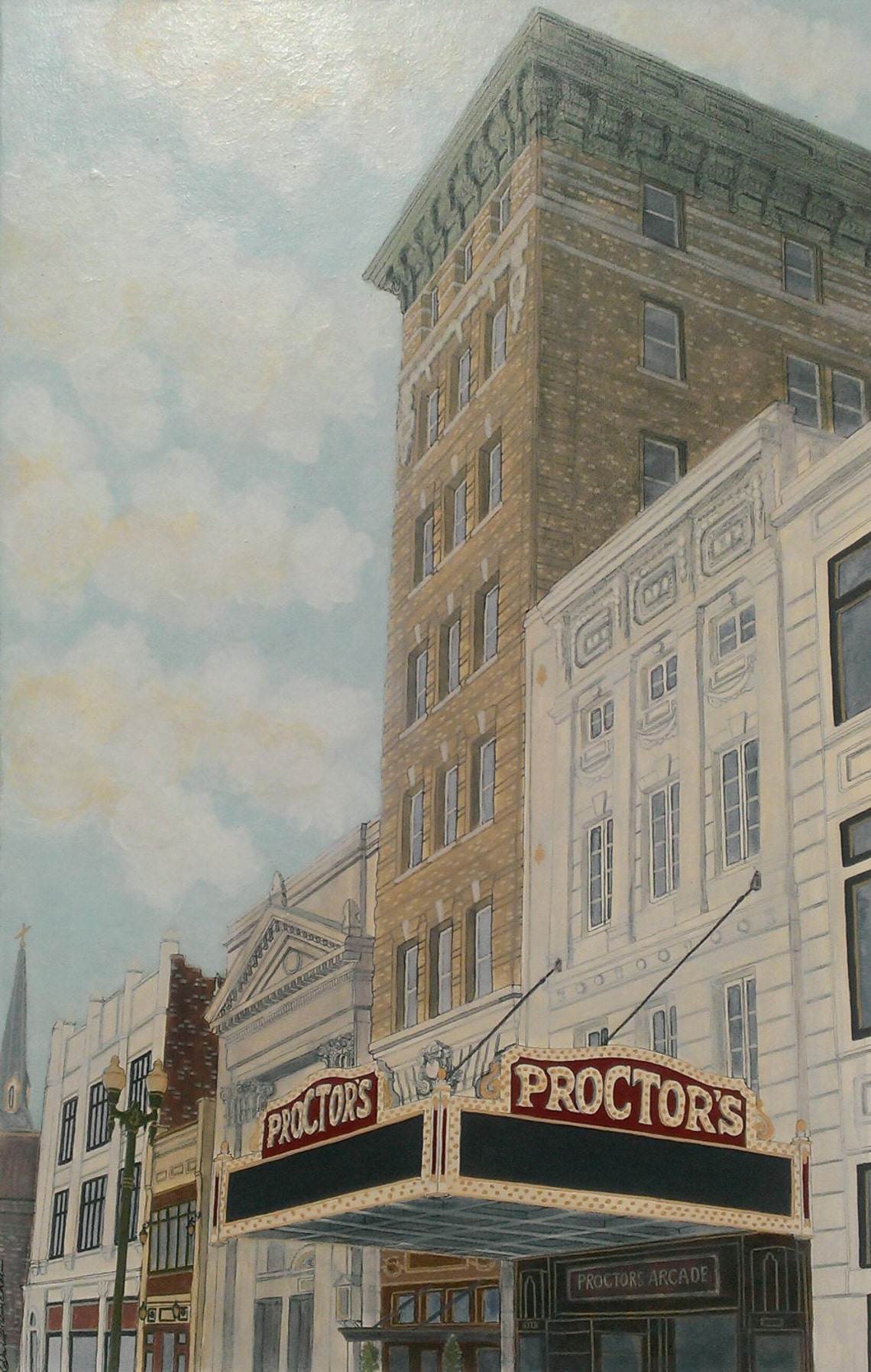 Proctors Theatre schenectady New York Fine Art Giclee - Etsy