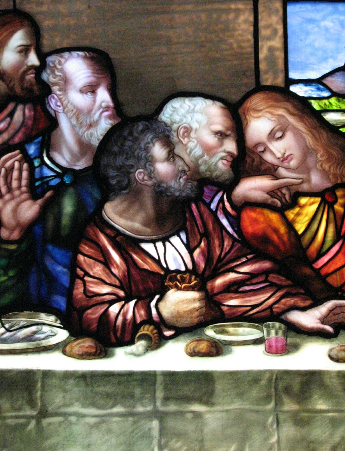Mary Magdalene and the Disciples at the Last Supper - Fine Art ...