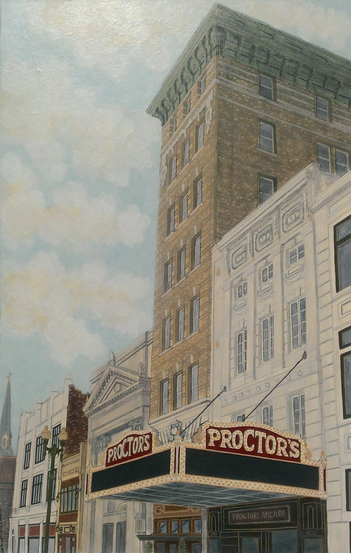 Proctors Theatre (schenectady, New York) - Fine Art Giclee Print - Etsy